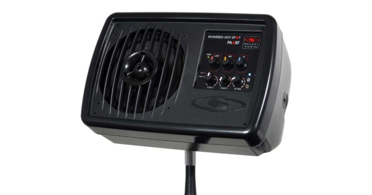 PA6BT Active Full Range Compact Personal Stage Monitor - Galaxy Audio