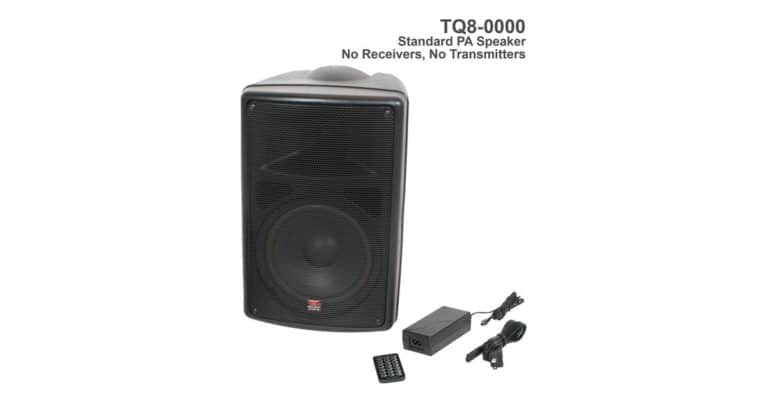 TQ8 Traveler Quest 8 Economical All-In-One Portable Wireless PA System ...
