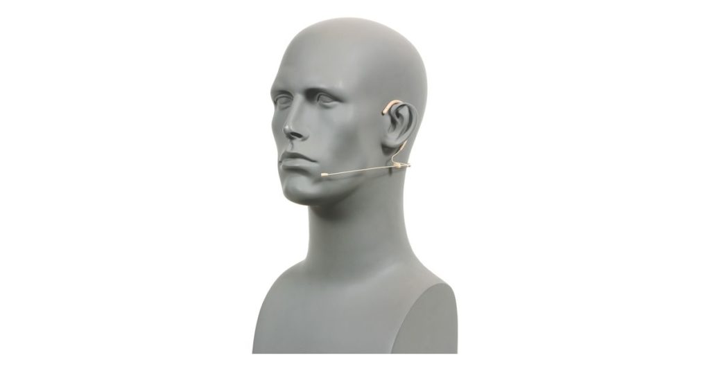 ESM4 Economical Single Ear Headset Microphone - Galaxy Audio