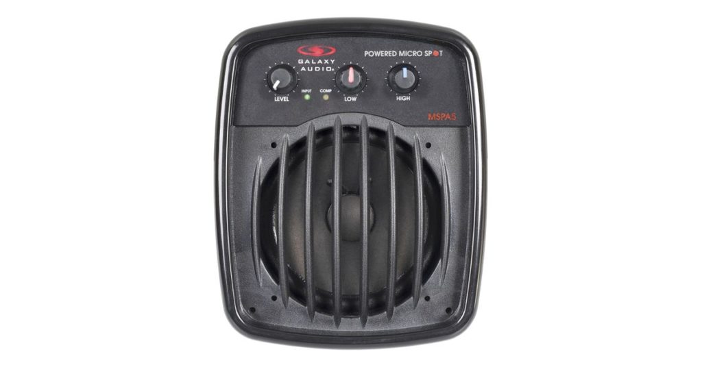 MSPA5 Micro Spot - Powered 100-Watt Personal Vocal Monitor with EQ ...