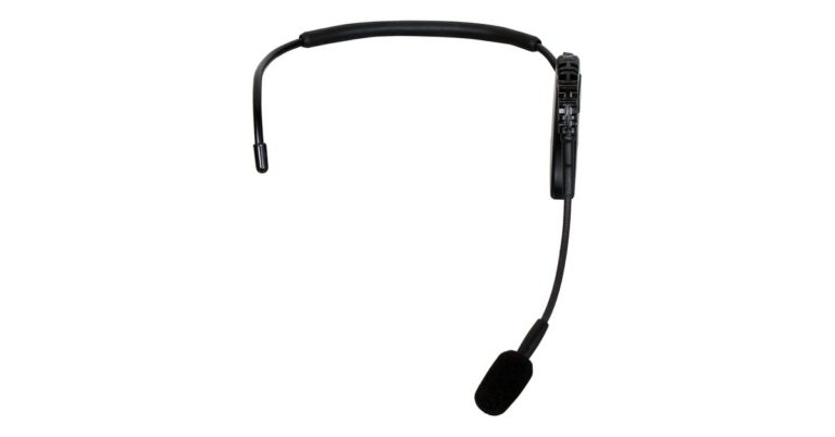 EVO-E Water/Sweat Resistant Cableless Headset Mic & Pocket-Sized ...