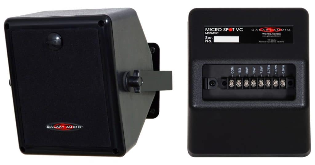 MSPM Installation Speaker - Galaxy Audio