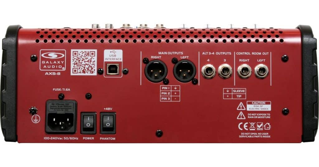 AXS-8 MIXER - Galaxy Audio