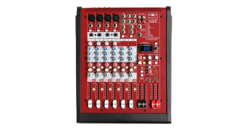 AXS-8 MIXER - Galaxy Audio