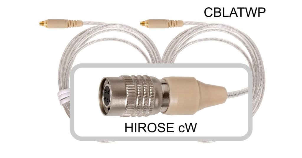 CBLEV Wireless Headset Mic Cable for EV® and Telex® systems(TA4F ...