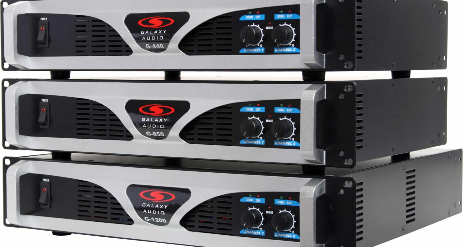 Galaxy Audio’s new G-Series Amplifiers have the power you need at an ...